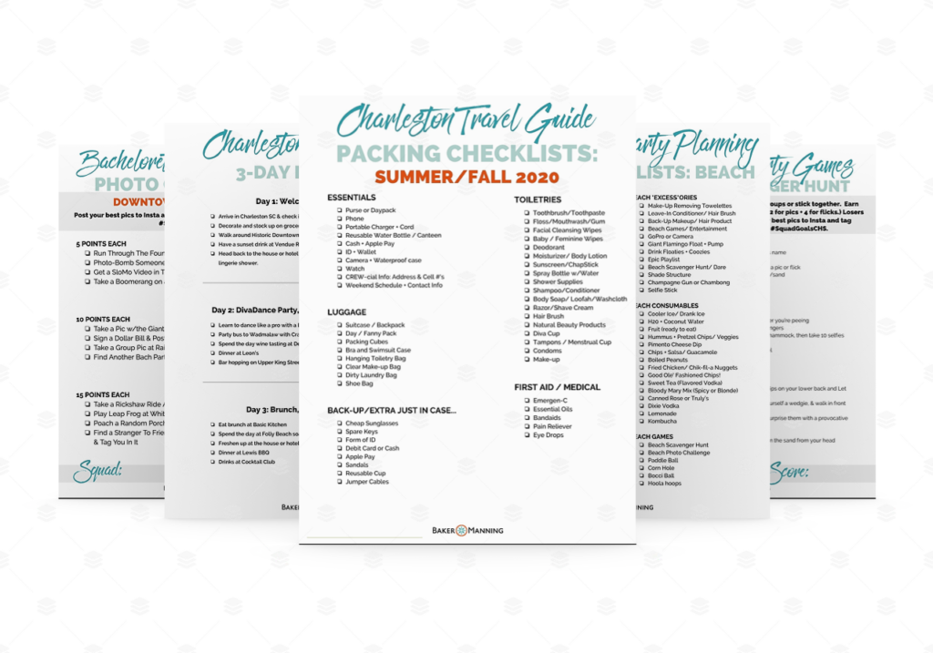 Bachelorette Party Checklist: Ultimate Packing Guide - BakerManning.com